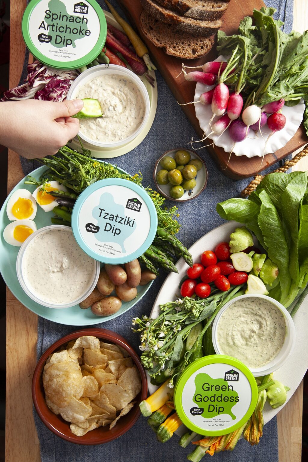 New Dips, Just in Time for Game Day - Gotham Greens